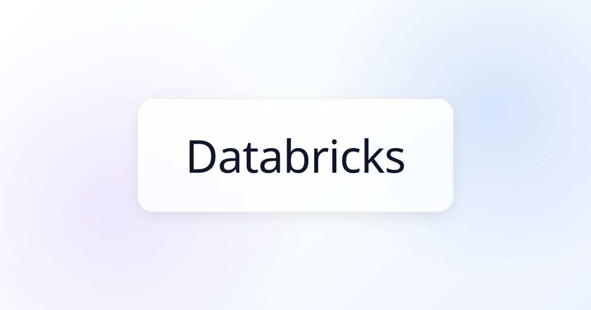 Databricks MCP Server | Awesome MCP Servers