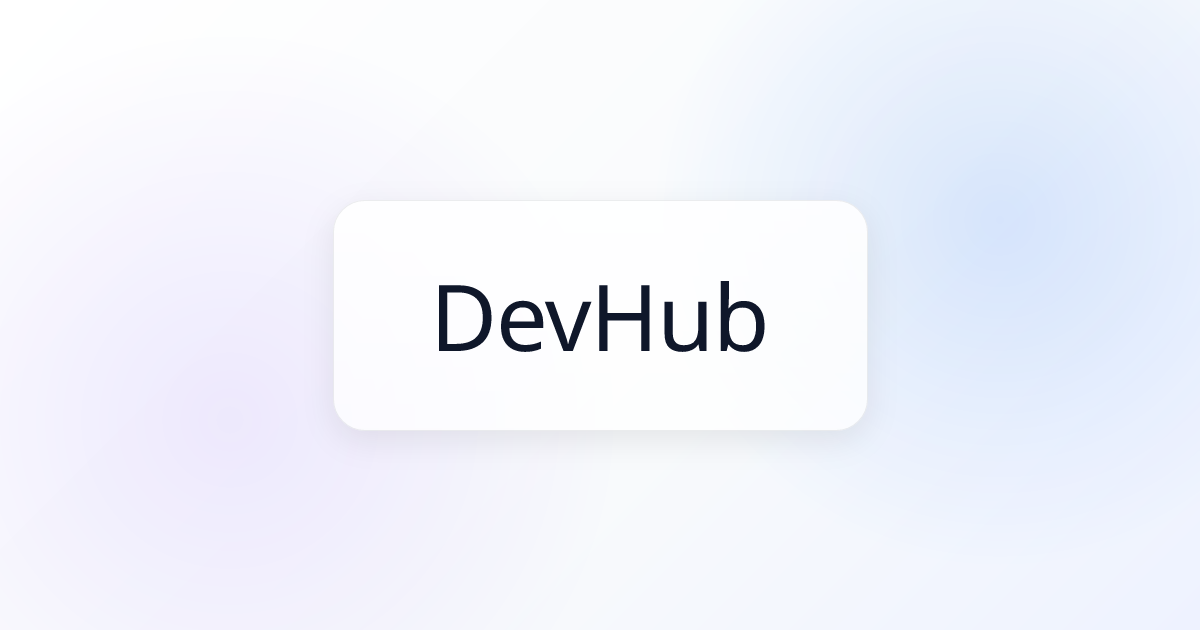 DevHub | Awesome MCP Servers
