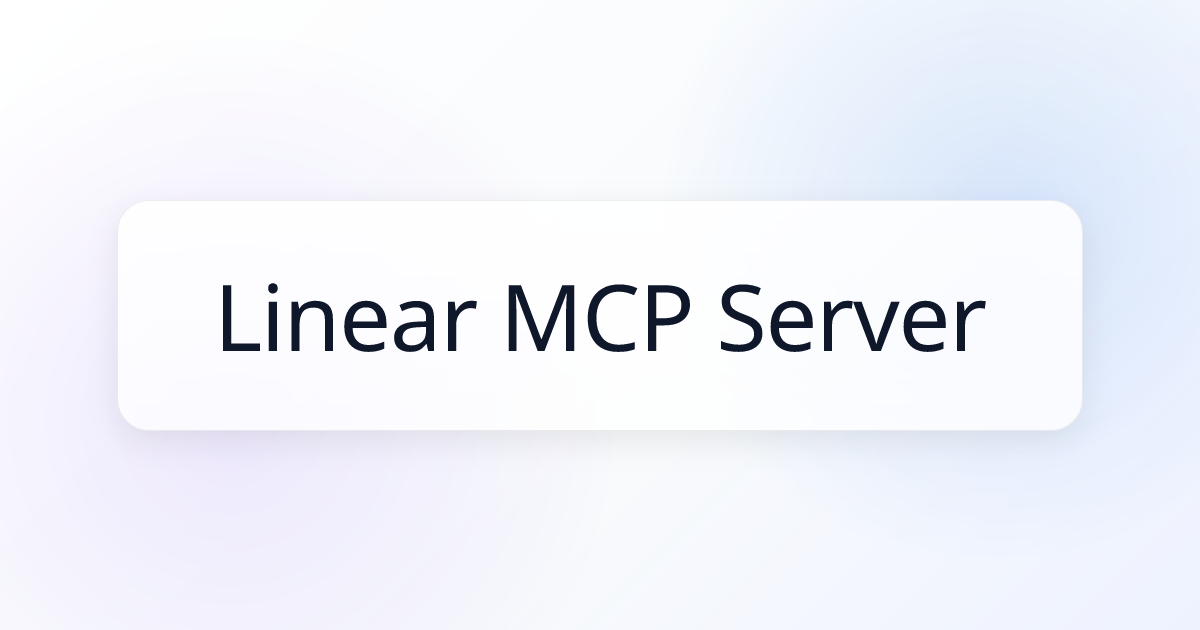 Linear MCP Server | Awesome MCP Servers