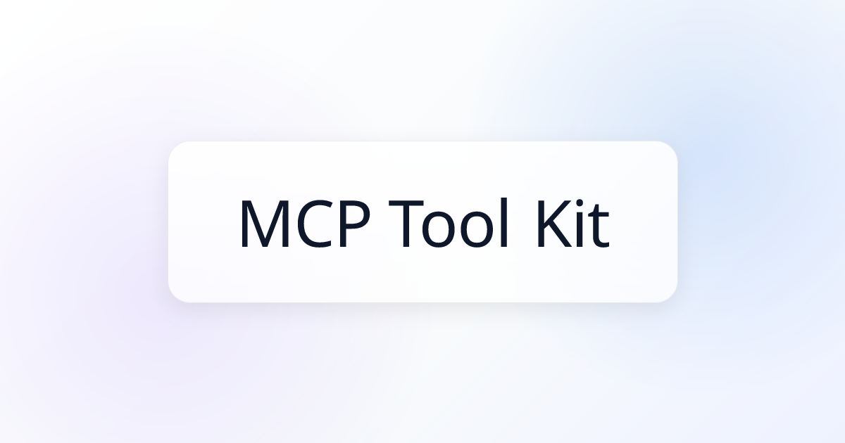 MCP Tool Kit Server | Awesome MCP Servers