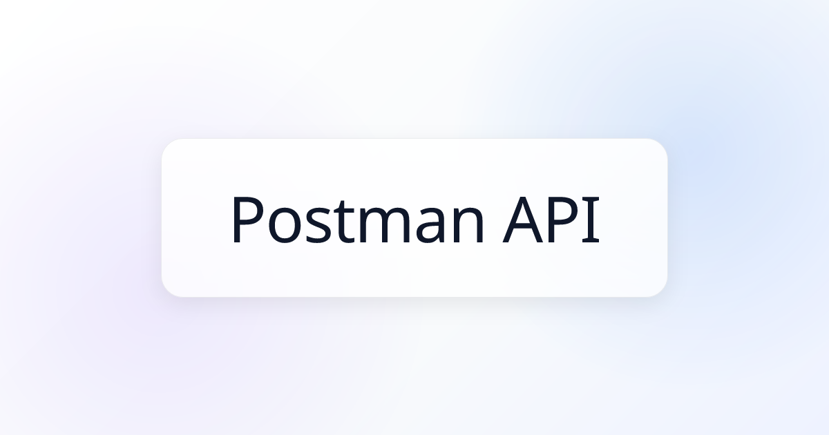 Postman API MCP Server | Awesome MCP Servers