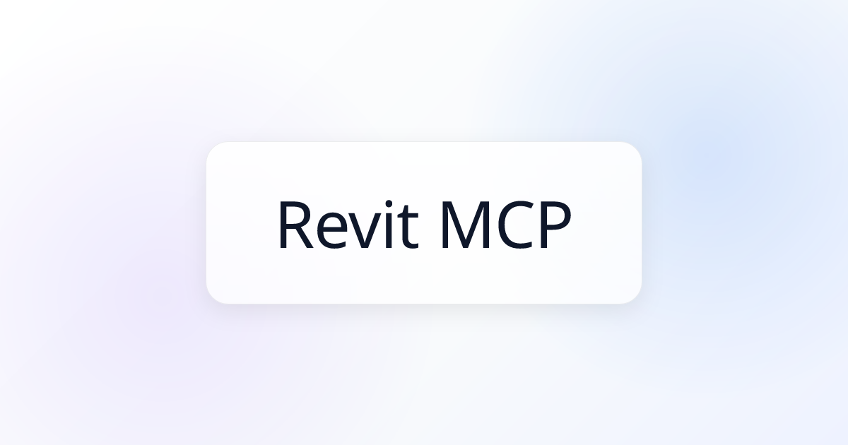 Revit MCP | Awesome MCP Servers