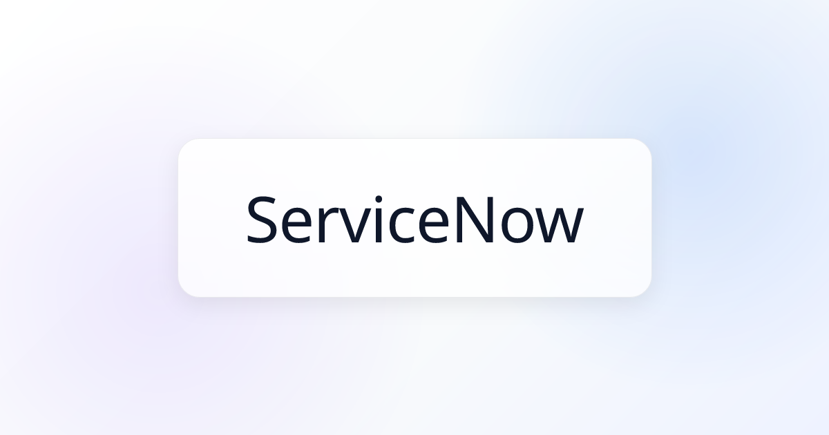 ServiceNow MCP Server | Awesome MCP Servers