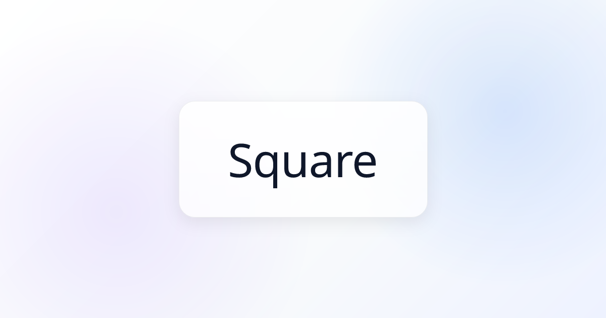 Square | Awesome MCP Servers