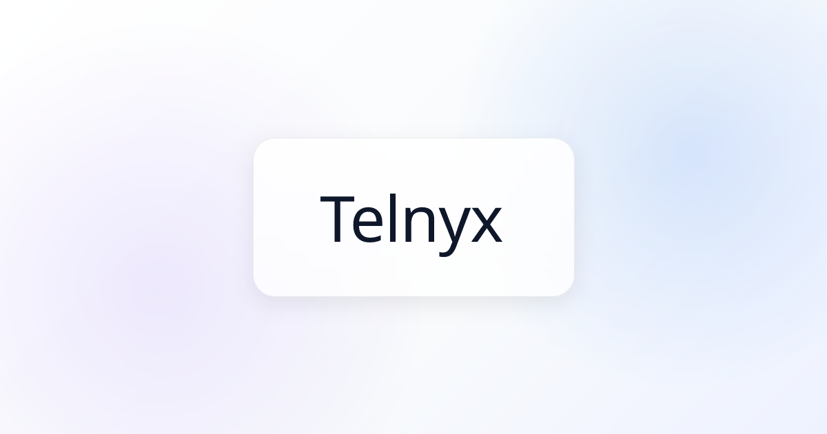 Telnyx | Awesome MCP Servers