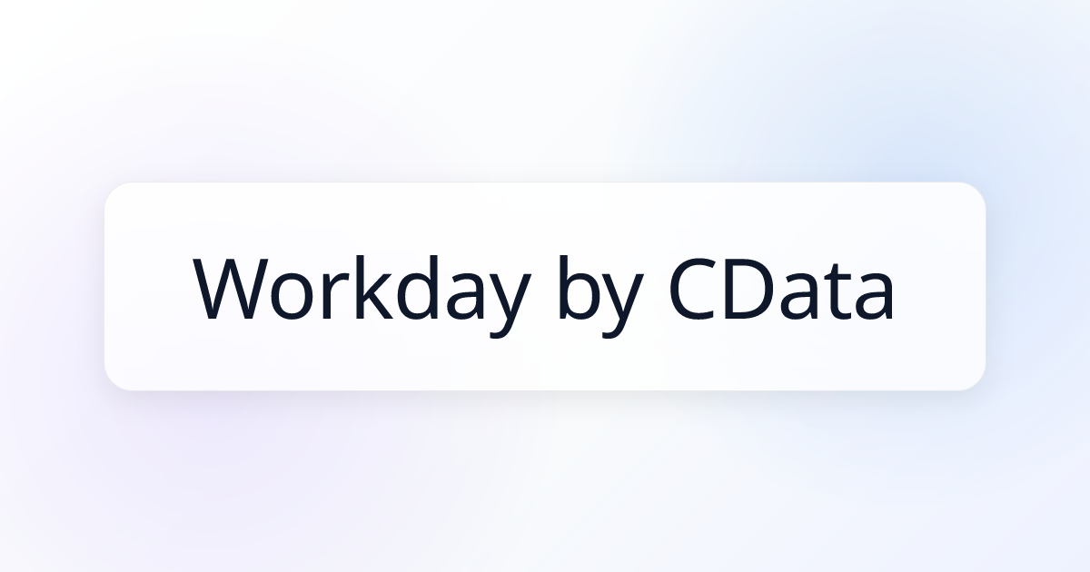 Workday by CData | Awesome MCP Servers