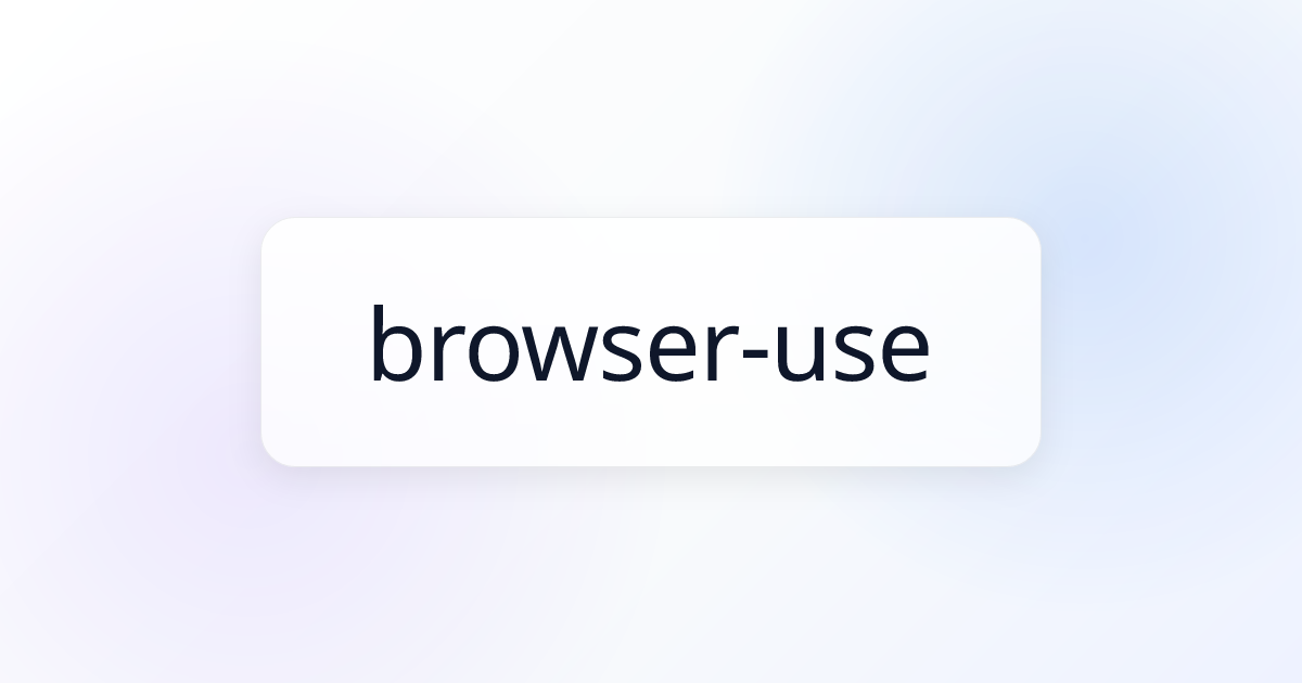 browser-use | Agent Skills Library