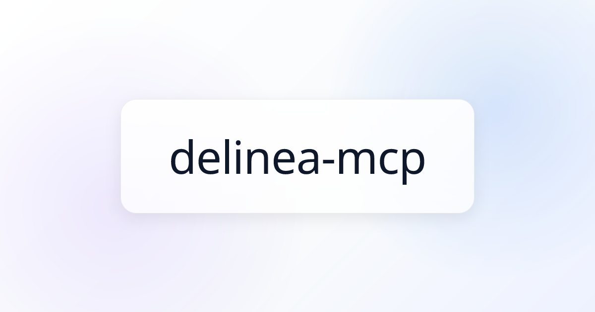 delinea-mcp Server | Awesome MCP Servers